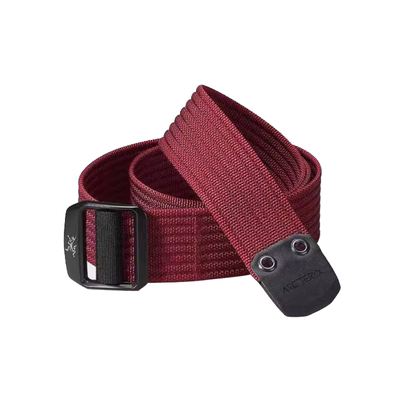 加拿大直发始祖鸟CONVEYOR38男女款厚编织时尚金属扣腰带