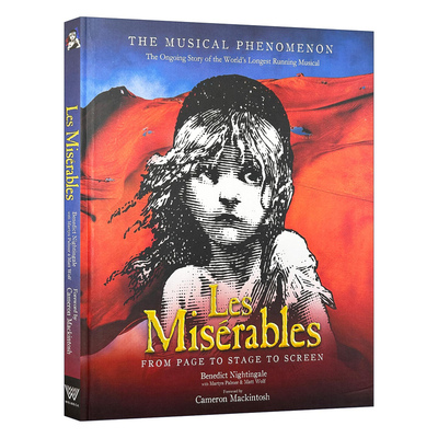 英文原版 Les Misérables 悲惨世界 音乐剧典藏版 2018版幕后精装设定集 英文版 进口英语原版书籍