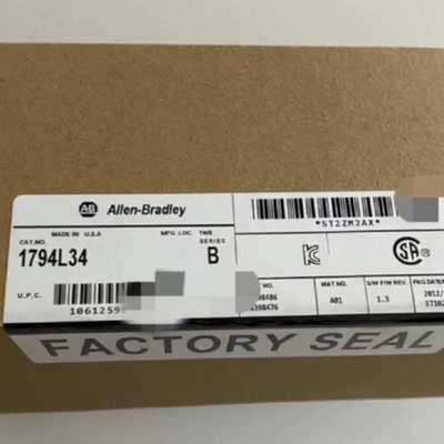 议价1794-L34 处理器模块Allen-Bradley输出输入PLC 1794L34 全新
