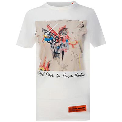 Heron Preston女士全棉印花短袖T恤XY钜惠