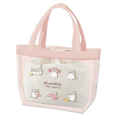 日本Chocobit网纱刺绣手提包