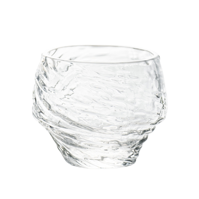 巢牧dirty杯锤纹高硼硅玻璃杯