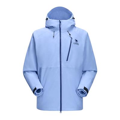 【新款发售】骆驼雨神3.0冲锋衣三合一外套男女 三防防水登山服装