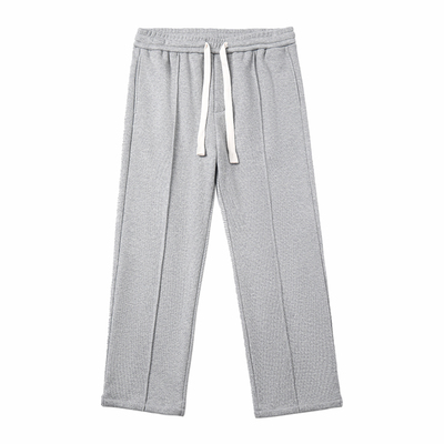 GWIT冬粒绒垂感加厚加绒卫裤休闲