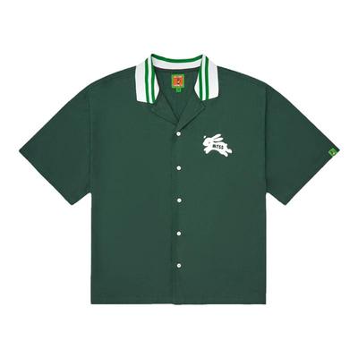 MeltingSadness罗纹领短袖衬衫