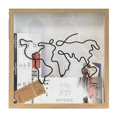 时光碎片相框票据收纳机票收藏框