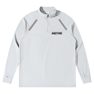 正品andtime【断层】仿棉长袖