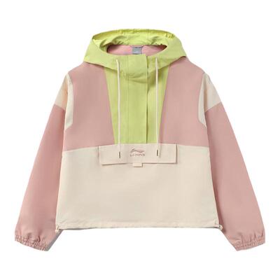 李宁正品风衣女子秋季新款运动休闲时尚系列宽松透气外套AFDR766