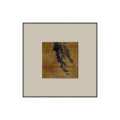 玄关书房中古侘寂风禅意装饰挂画