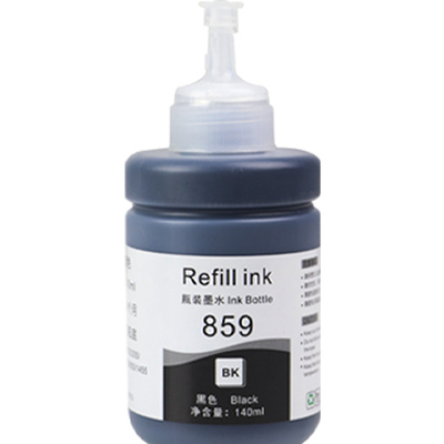【原装品质】适用爱普生859墨水M105 M205 L1455 L655 L605 M101 M201黑彩色打印机墨水T859连供颜料墨汁8591
