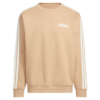 阿迪达斯男运动休闲圆领套头卫衣