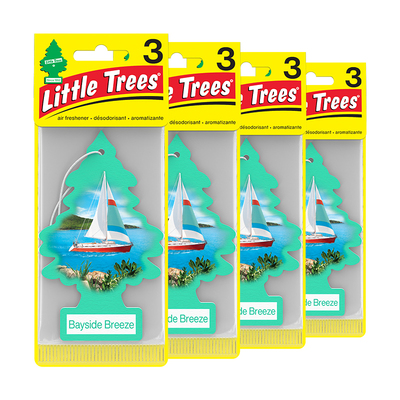 Little Trees美国小树香片车载香片汽车香氛内饰挂件海湾微风12片