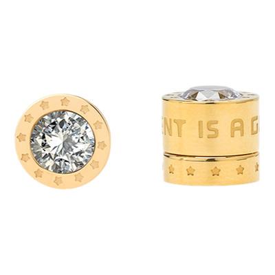 无耳洞镀金磁吸耳钉LUXTA痞帅