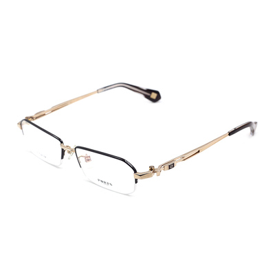 宝姿正品纯钛商务半框眼镜架