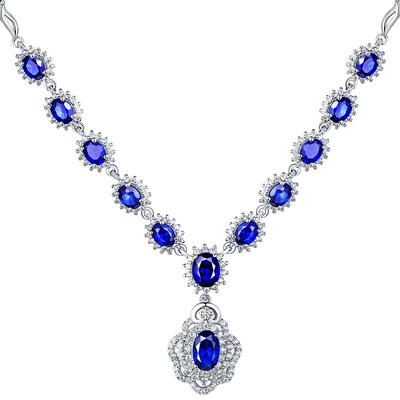 蜜安琪3.34克拉天然颈链63分南非