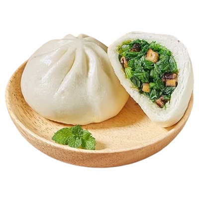 三全上海风味菌菇素菜包速食