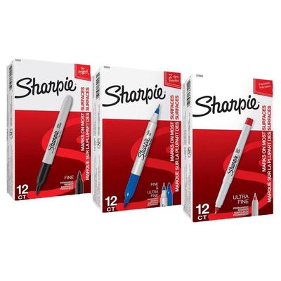 sharpie油性记号笔0.5-1mm