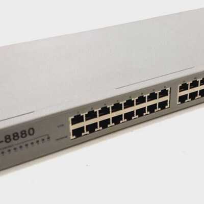 128M HomePNA Switch PLS8880 Switch Remote Controler SFP Port