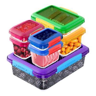 LOTOZA冰箱收纳食品级塑料保鲜盒