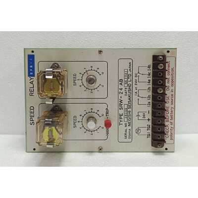 OSAKA NEGISHI SRW24 AB Speed Relay 1A 24V DC Industrial Cont