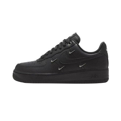 耐克/Nike Air Force 1 AF1黑银四勾空军一号透气板鞋 HQ1180-001
