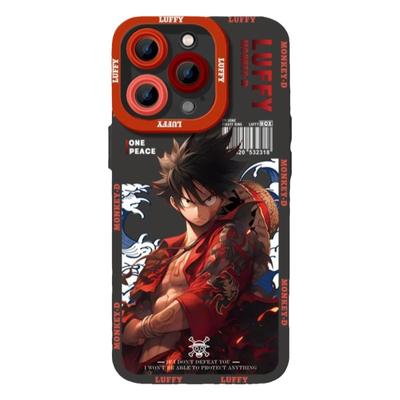 海贼王国潮路飞索隆硅胶软壳手机壳适用iphone苹果17/8/11/12/13/14/15/16pro/max/plus/x/xs/mini防摔保护套