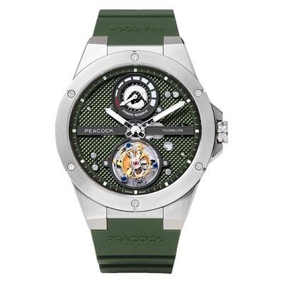 孔雀手表peacock行者陀飞轮男