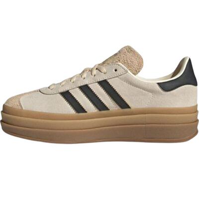 滔搏adidas阿迪达斯三叶草男女鞋GAZELLE BOLD W运动休闲鞋JS3892