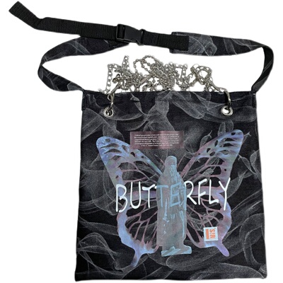 ISIR原创复古渐变蝴蝶手机包