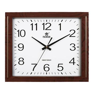 POWER钟表中式客厅方形田园创意