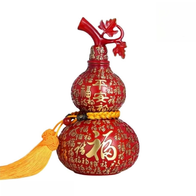 彩铜葫芦摆件装饰乔迁送礼礼品