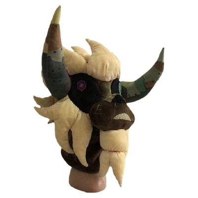 王国泪人马头套现货毛绒面具周边