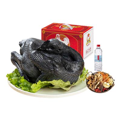 泰和原种乌鸡整只新鲜现杀乌骨鸡