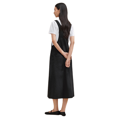 播休闲背带裙女夏季设计感可爱减龄A字长裙DDR2LD5907