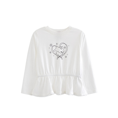 ILOVEJ童装韩系简约设计感女童T