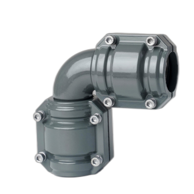 压缩空气铝合金管道快装弯头