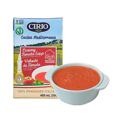 Cirio茄意欧进口番茄/鹰嘴豆浓汤