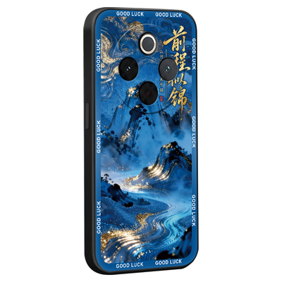 适用vivoy300pro+国潮大气保护套