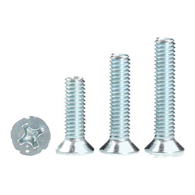 镀锌十字沉头螺丝螺栓