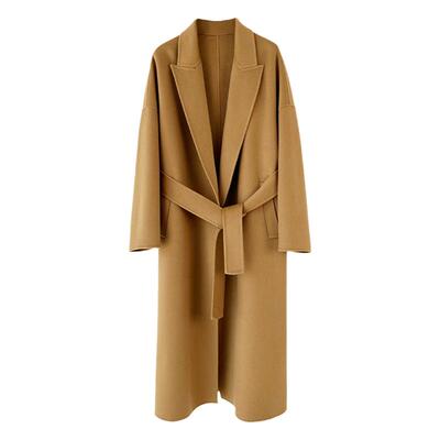 双面羊绒大衣高个子羊毛呢子外套