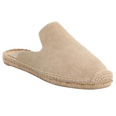 TB米色渔夫女全小香风百搭一拖鞋