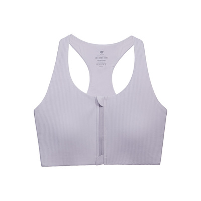 ubras CARE益彼乳腺术后罗纹前拉链可置义乳专用运动背心文胸内衣