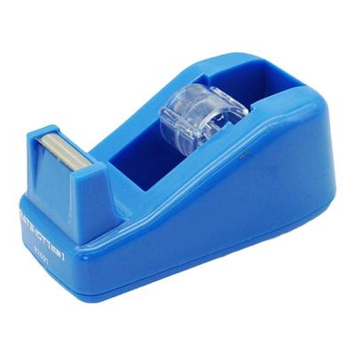 欧标（MATE-IST）胶带切割器 胶带座 封箱器（适用≤18mm的胶带）透明胶带纸机时尚办公文具小号白蓝色B2691