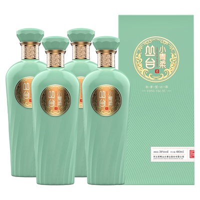 丛台酒丛台小青柔38度浓香型白酒