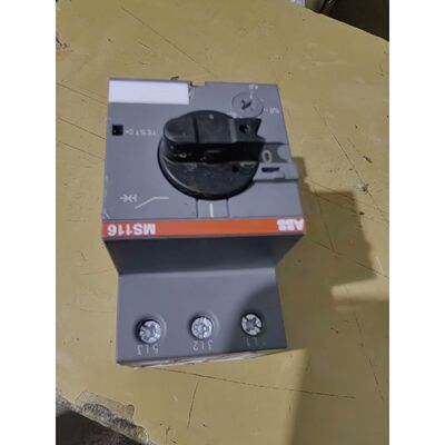 询价下单【ABB】【MS116-6.3A】【电动机保护器】新的无包装