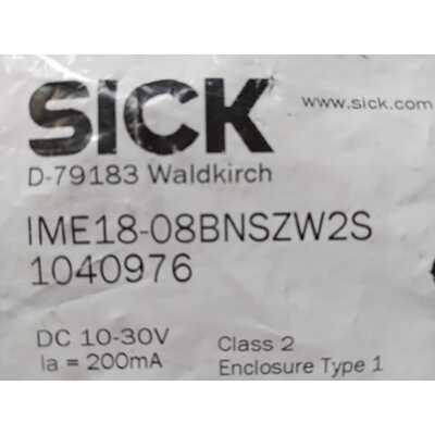 议价SICK接近开关IME18-08BNSZW2S 12NNSZW2S原装1040992/1040976