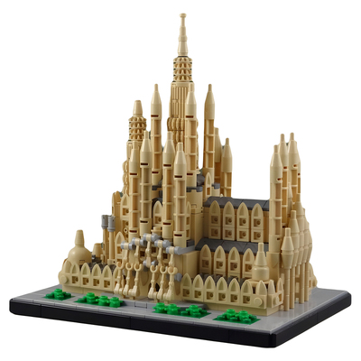 MOC-23119西班牙大教堂积木