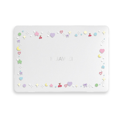 GUOXI创意涂鸦电脑透彩壳