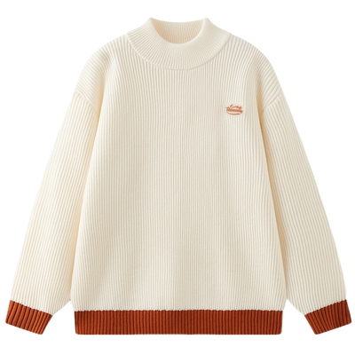 [VIP]【蓄暖】MQD童装儿童毛衣2025冬季新款男女加厚保暖半高领针