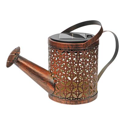 太阳能水壶灯庭院造景布置